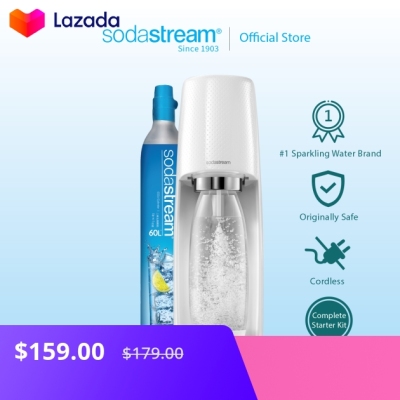 SodaStream Spirit White Sparkling Water Maker