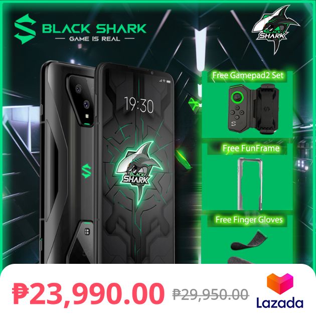 Xiaomi Black Shark 3 8+128G Shark Phone Official Global 5G Game Play ...