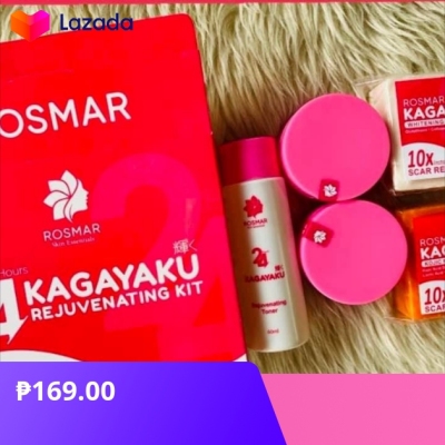 Rosmar Kagayaku 24 Hours Rejuv Set 5 in a Box 10x Instant Whitening