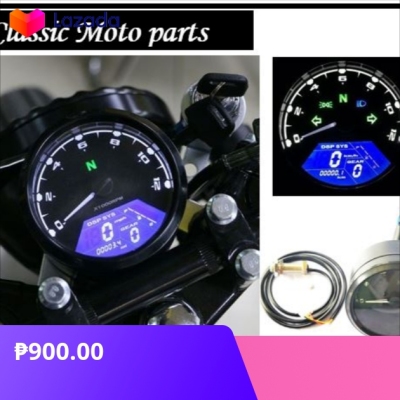 Digital Speedometer-Universal-Magnetic or mechanical type-cafe racer ...