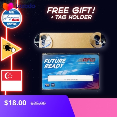 Touch N Go TNG Enhanced RFID Tag (Free Tag Holder)