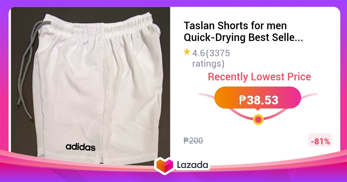 Taslan Shorts for men Quick-Drying Best Seller Board Running Short ...