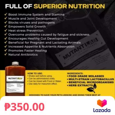 Mutant Lab Immune Booster - Probiotics - 500ML