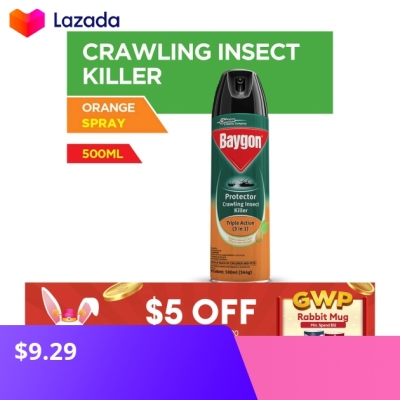 Baygon Protector Crawling Insect Killer Aerosol Spray