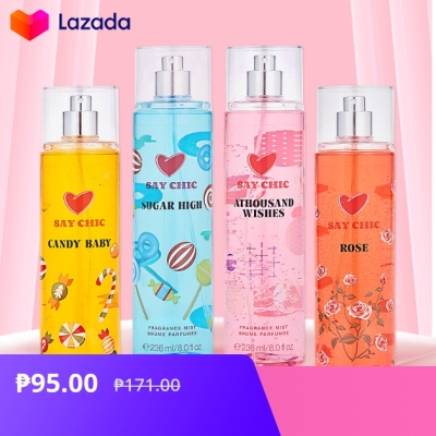 Say Chic 236mL Long Lasting Perfume with Floral Fruity Sweet Fragrance ...