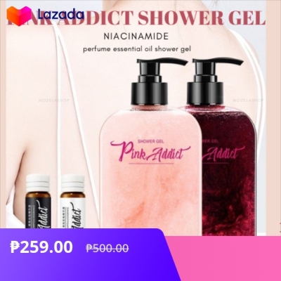 PINK ADDICT SHOWER GEL Perfume Essential Oil Shower Gel Seductive And ...