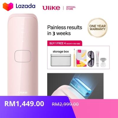 Ulike Sapphire AIR-3 IPL Laser Hair Removal Painless Results in 3 weeks 0.7s/flash with ...