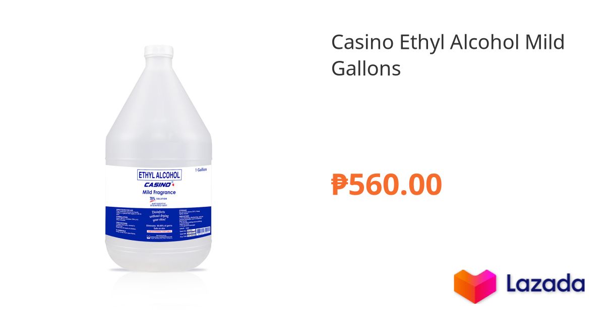 Casino Ethyl Alcohol Mild Gallons