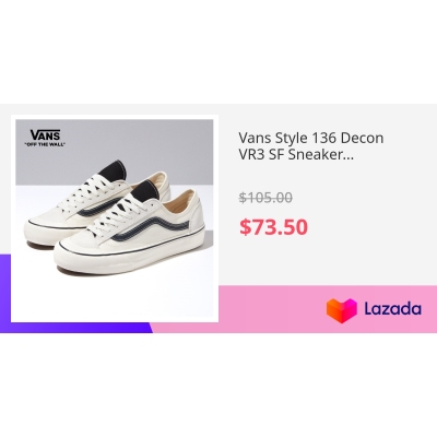 Vans Style 136 Decon VR3 SF Sneakers Women (UnisexUSSize) WHITE ...