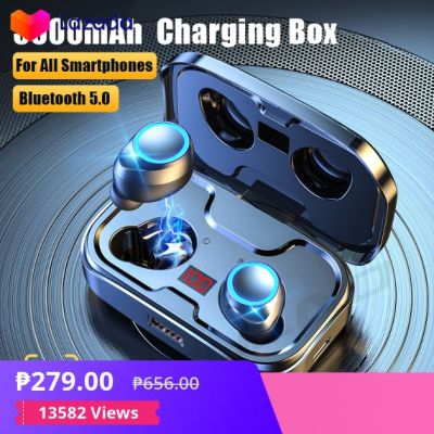 Original Bluetooth Earphone Wireless Earbuds With Microphone Touch ...