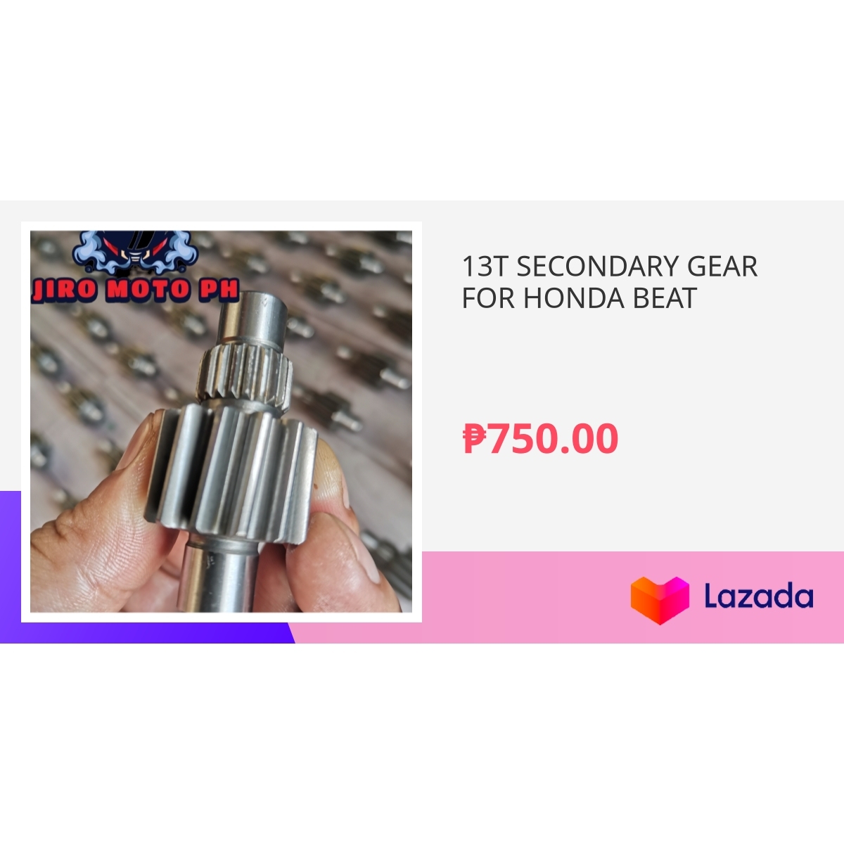 13T SECONDARY GEAR FOR HONDA BEAT