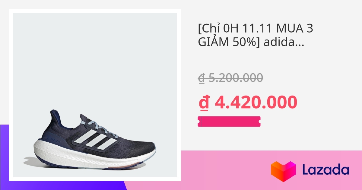 adidas Chạy Giày Ultraboost Light Nam Màu xanh da trời IE1752