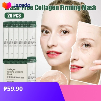 LIFUSHA Collagen Firming Mask Collegent Firming Sleeping Melasma Mask ...