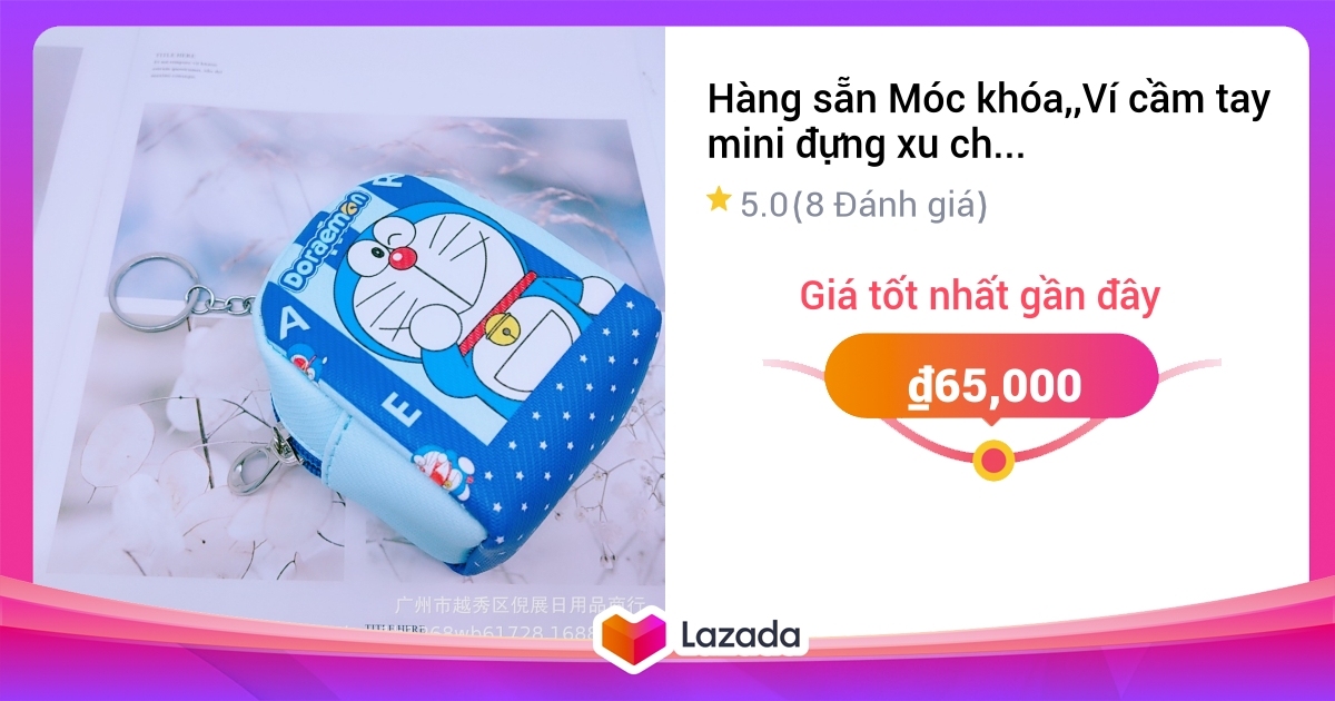 Hàng sẵn Móc khóa,,Ví cầm tay mini đựng xu cho trẻ em hình hoạt hình ...