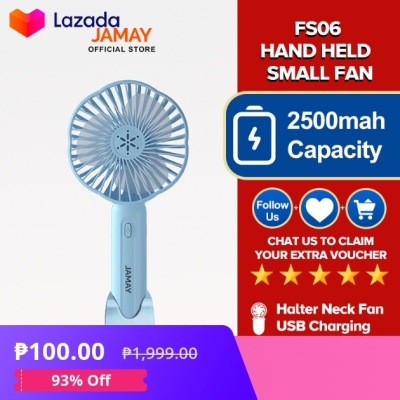 JAMAY COD Mini Handheld Desktop Fan FS06 Portable Mini Handheld Desktop ...