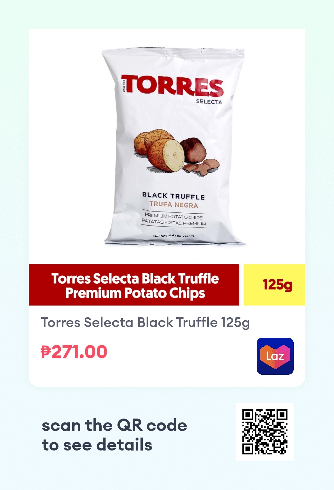 Torres Selecta Black Truffle 125g