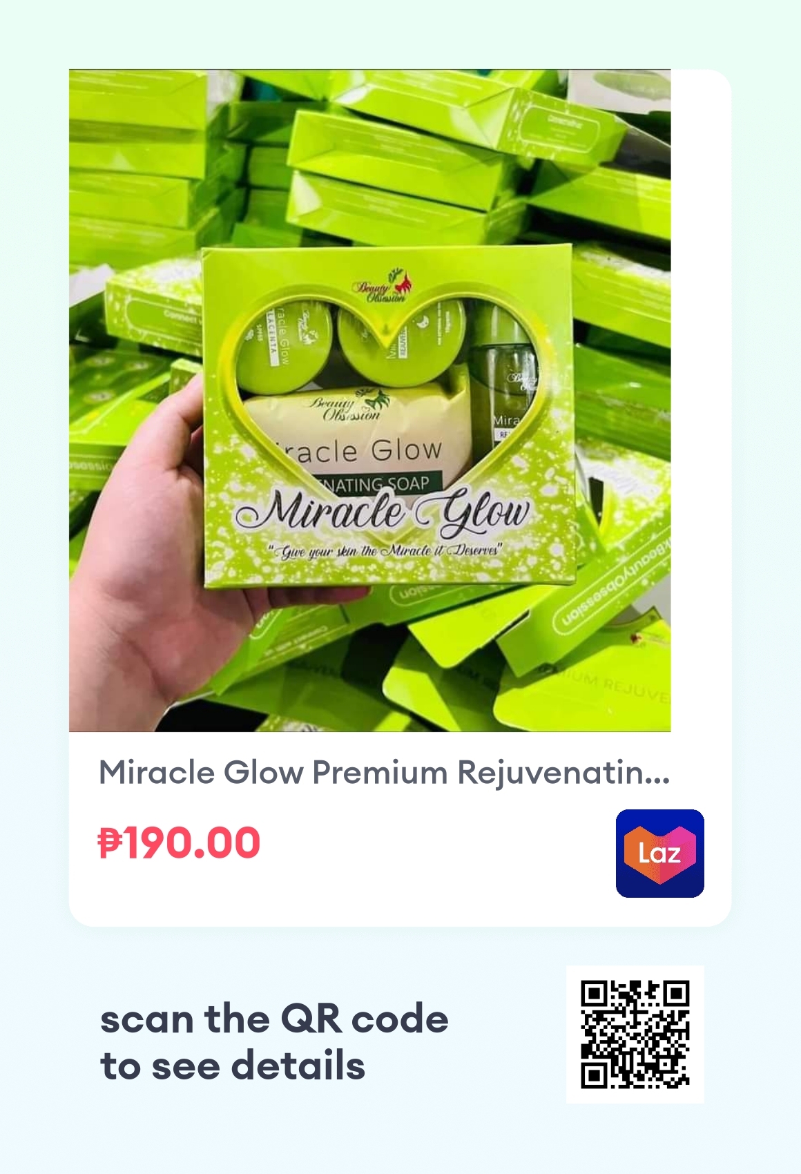 Miracle Glow Premium Rejuvenating Set By: Beauty Obsession