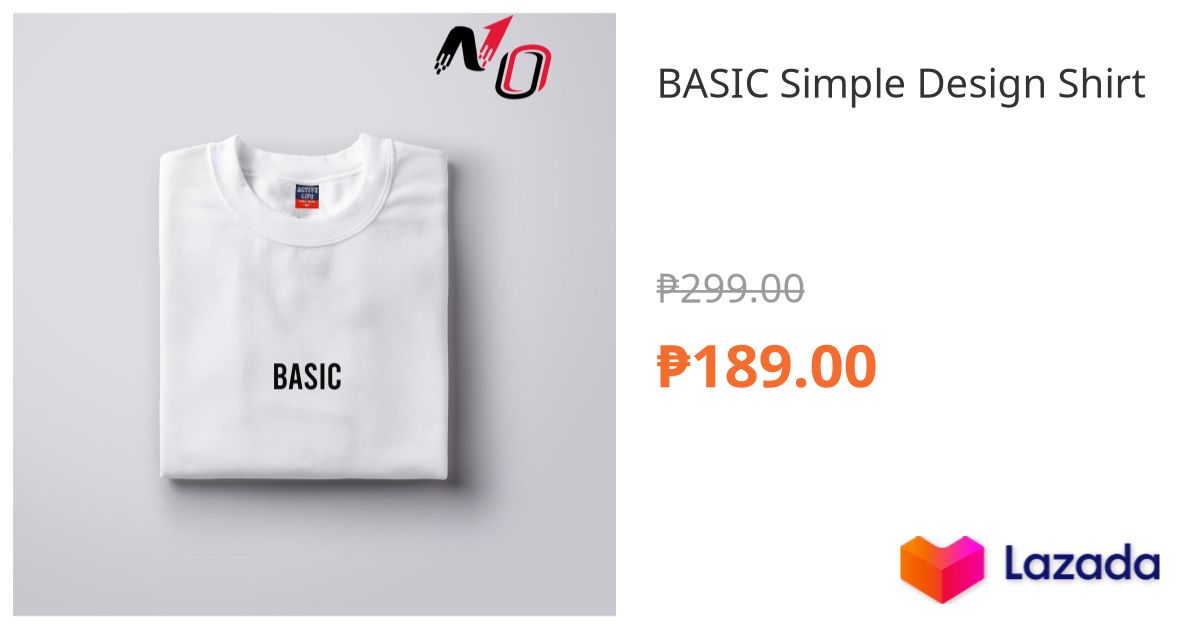 BASIC Simple Design Shirt