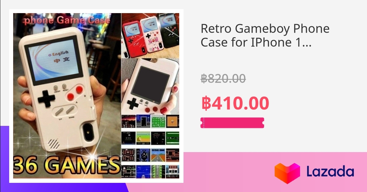 Retro Gameboy Phone Case for IPhone 13 14 Pro Max 12 Mini 11 XR X 8 ...