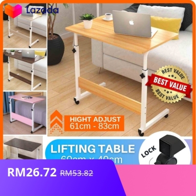 Multifunctional Portable Easy Lifting Laptop Table Computer Desk Height ...