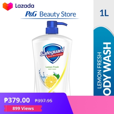 Safeguard Lemon Fresh Body Wash 1L