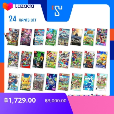 24 Game Set : Nintendo Switch Game The Best Seller 2022 แผ่นเกม นินเทน ...