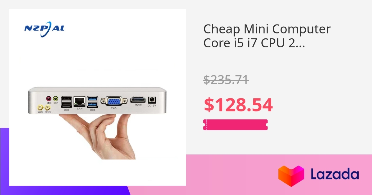 Cheap Mini Computer Core i5 i7 CPU 2G 4G 8G 16G AMD Win10 Gaming ...