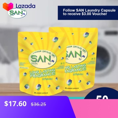 [IMPROVED FORMULA] SAN CleanPods 3-in-1 High Quality Laundry Capsule ...