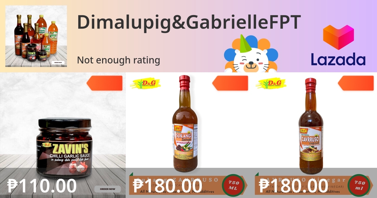 Dimalupig&Gabrielle Food Products Trading