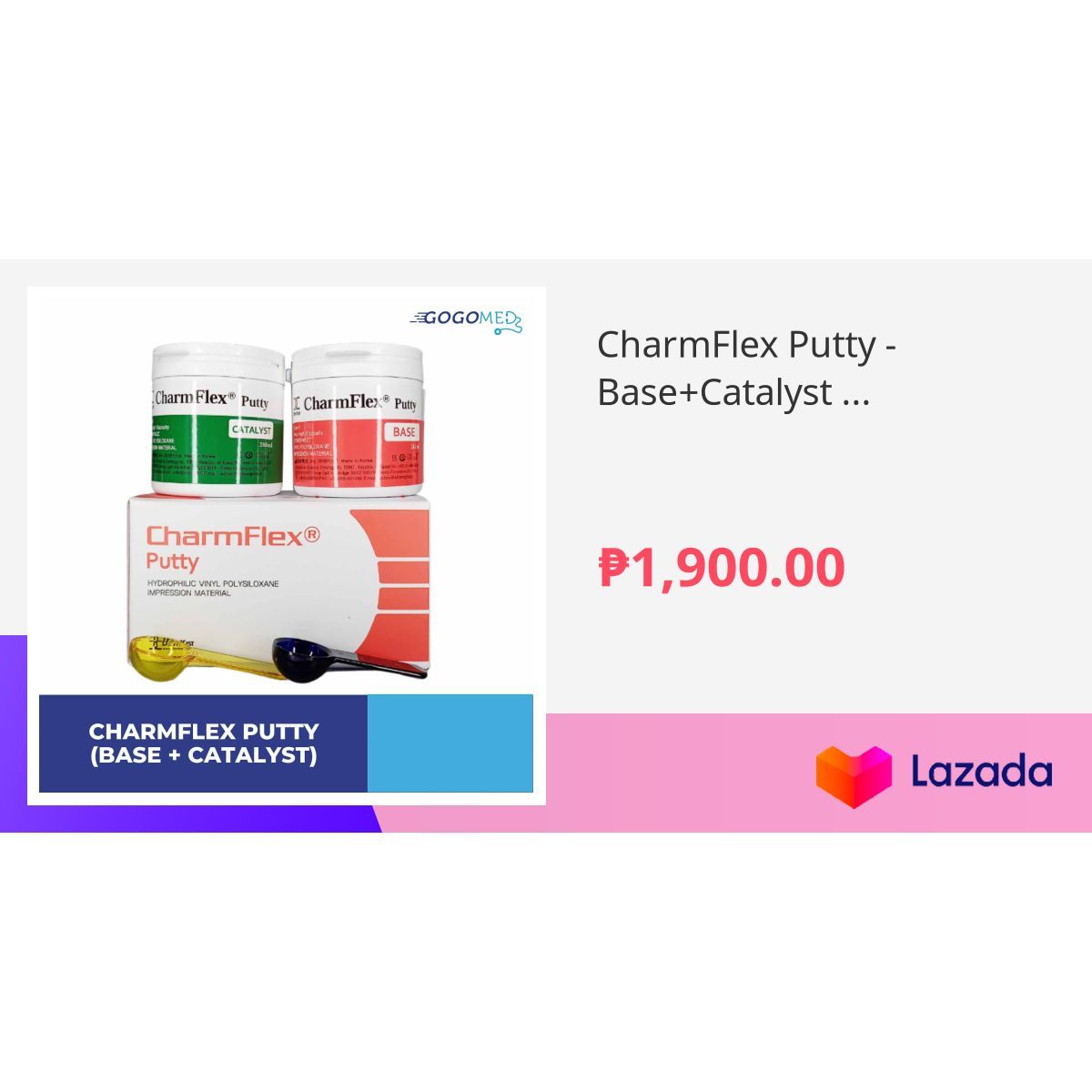 CharmFlex Putty - Base+Catalyst - Hydrophilic Vinyl Polysiloxane Impresssion Material