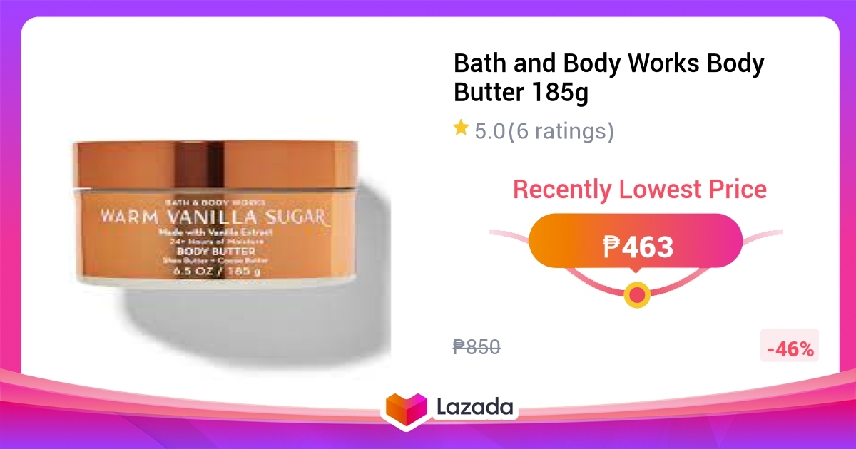 Bath and Body Works Body Butter 185g