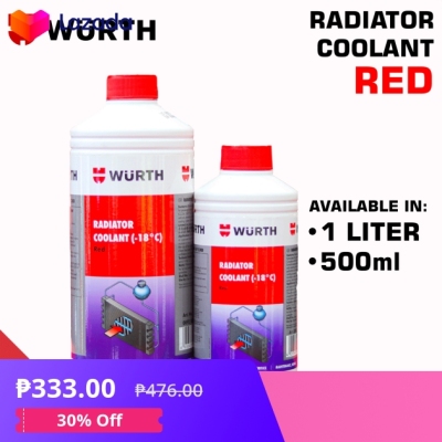WURTH Radiator Coolant Red Ready to Use
