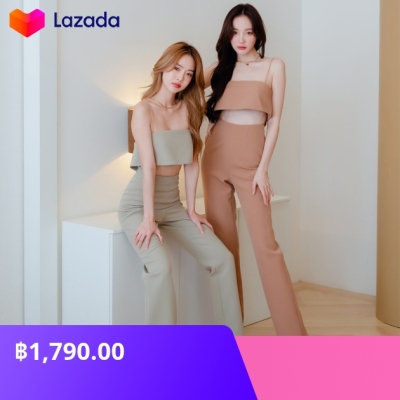 Lism J-032 จั๊มสูทขาวยาวสุดเก๋