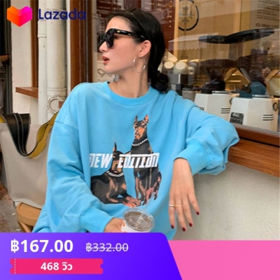 Zeus Trendy สไตล์เกาหลี เสื้อกันหนาว เสื้อผ้าผู้ญิง กาหลีพิมพ์เสื้อขนาด ...