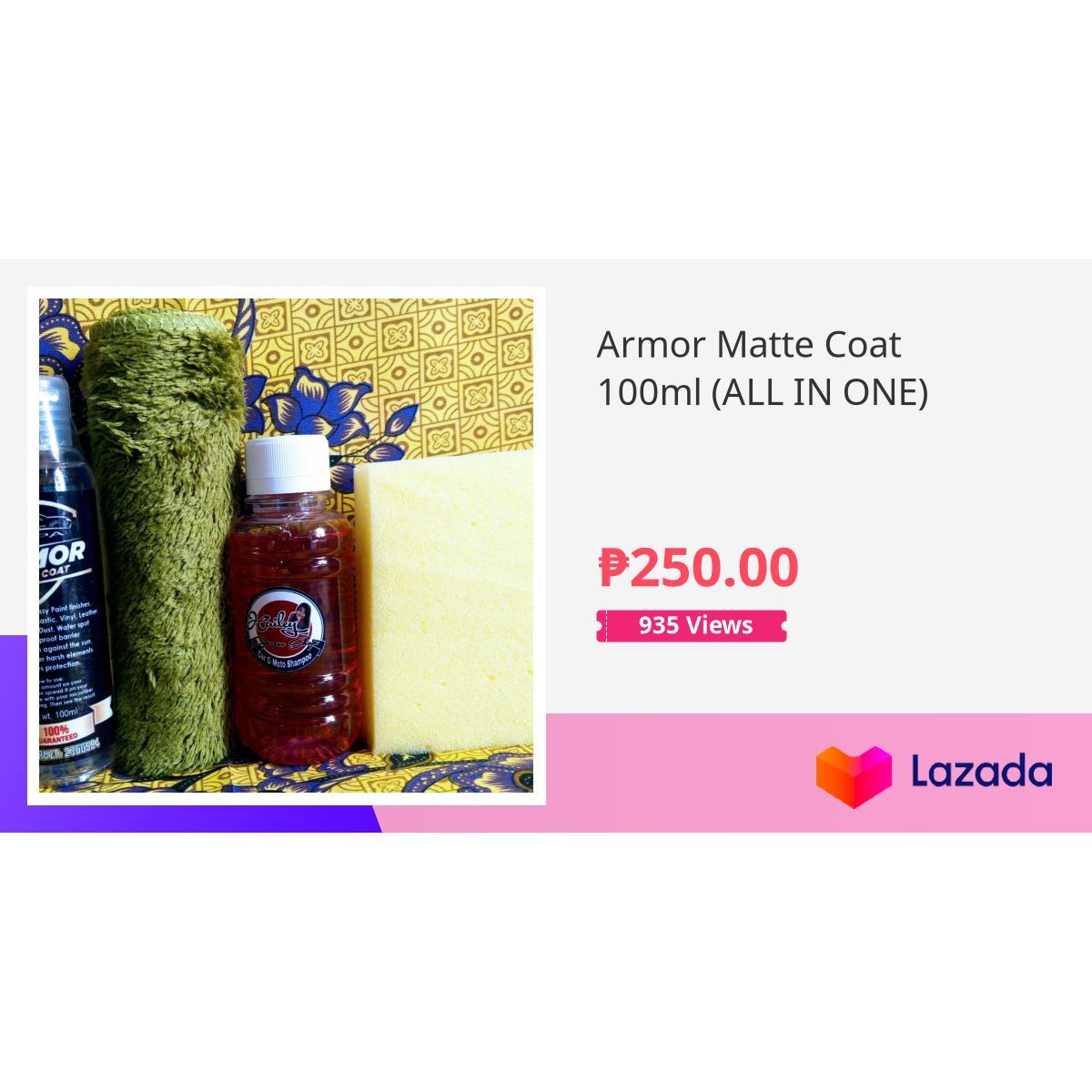 Armor Matte Coat 100ml (ALL IN ONE)