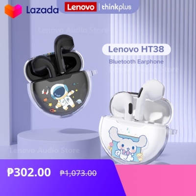 Original Lenovo HT38 TWS Bluetooth Earphone Mini Wireless Earbuds with ...