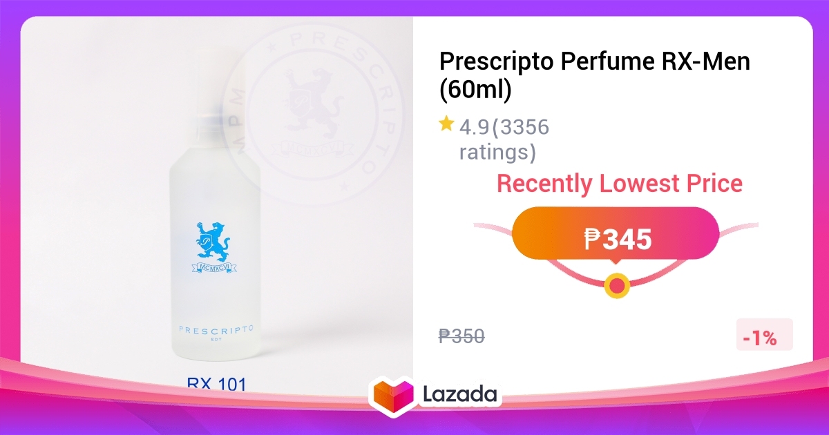 Prescripto Perfume RX-Men (60ml)
