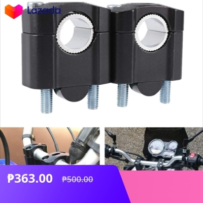 22 mm - 7/8" Motorcycle Handlebar Risers Universal Handlebars Clamp ...