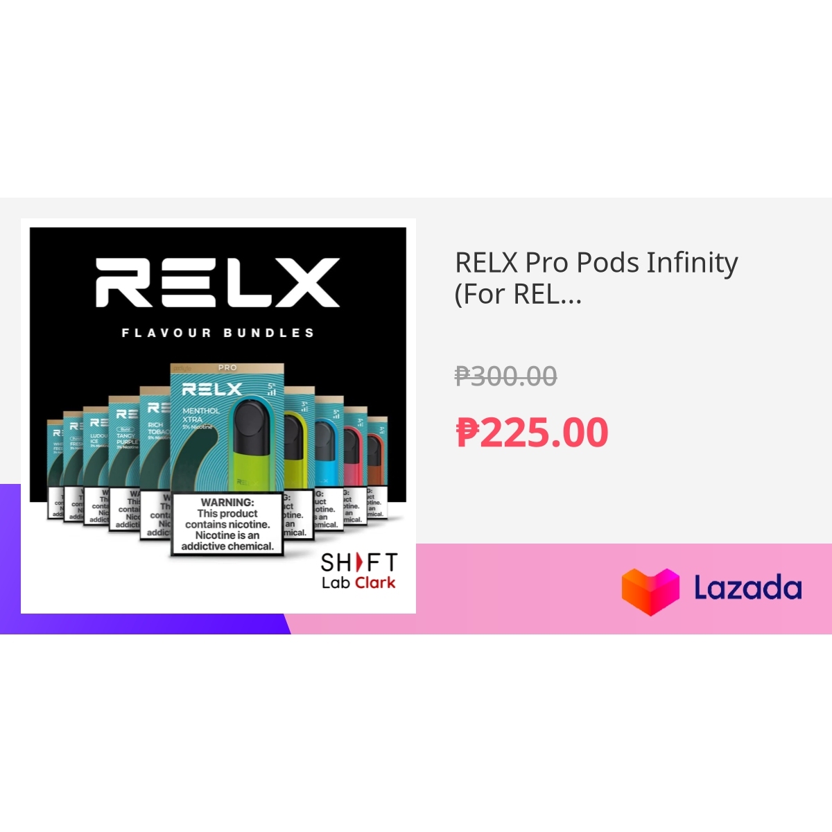 RELX Pro Pods Infinity (For RELX Devices: INFINITY, ESSENTIAL, PHANTOM ...