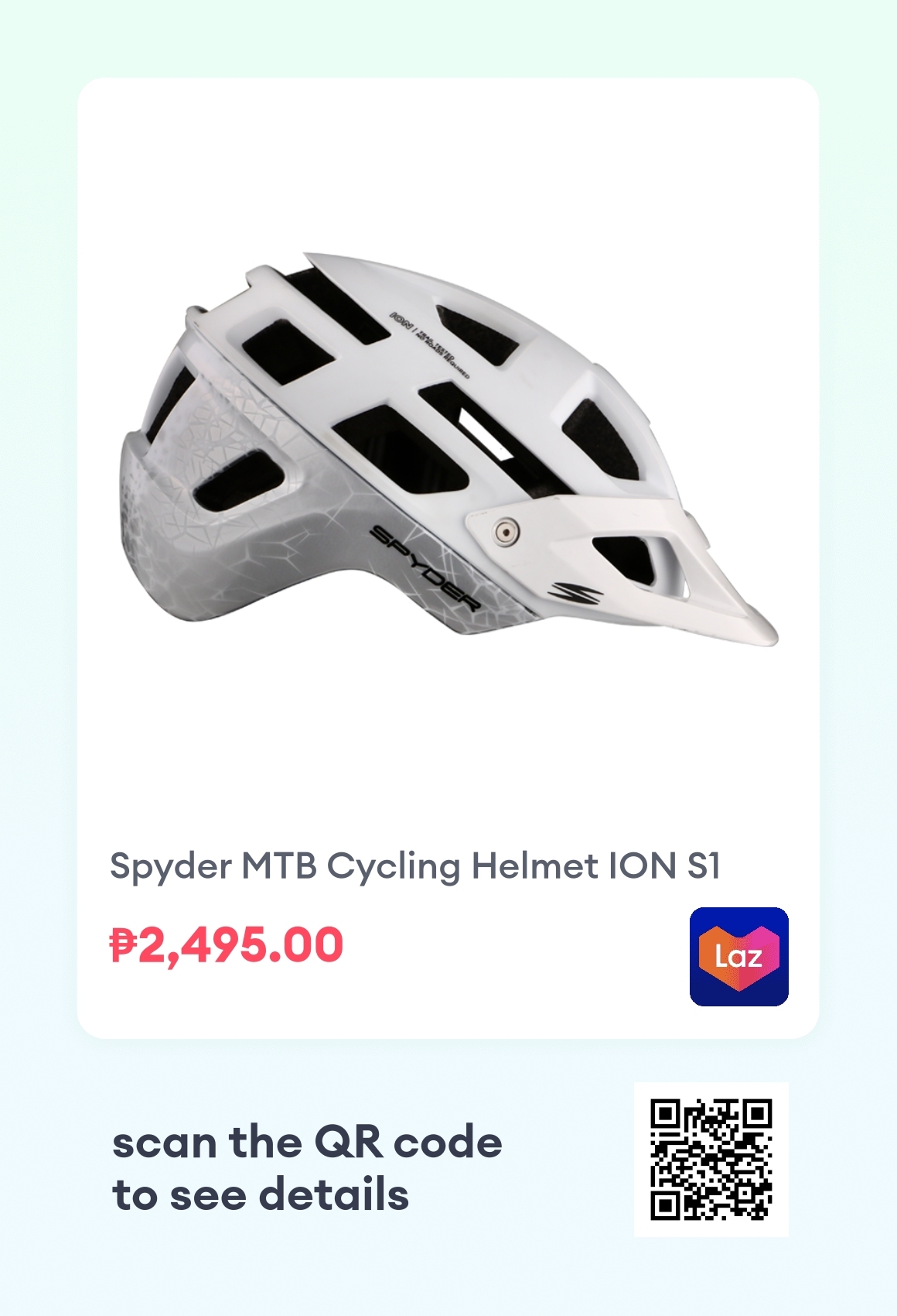 Spyder MTB Cycling Helmet ION S1