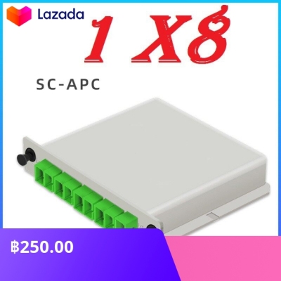 SC/APC Splitter 1 to 8 Optical Splitter Telecom Grade Radio and ...
