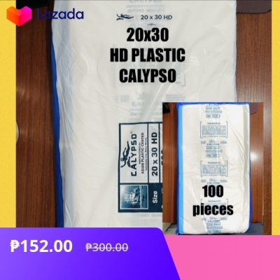 CALYPSO 20x30 HD (PLASTIC LABO) 100 pieces LAUNDRY PLASTIC (ALL PURPOSE ...
