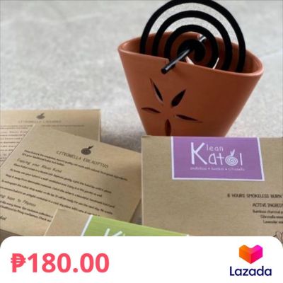 Klean Katol 10 coils/box, Eucalyptus, Lavender, Citronella, smokeless ...