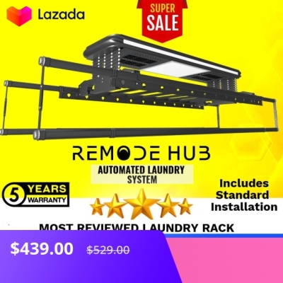 Automated Laundry Rack Smart Laundry System + *standard Installation