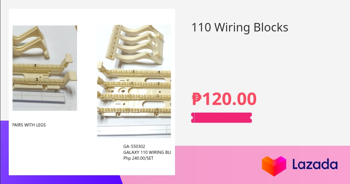 110 Wiring Blocks