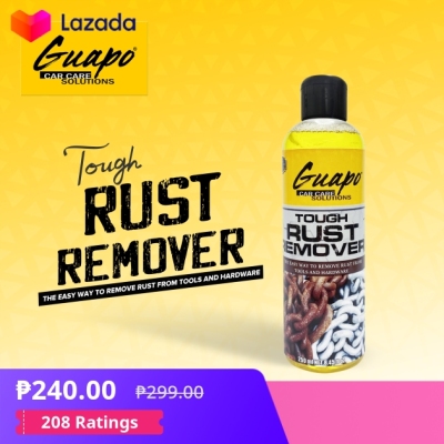 Guapo Car Care Tough Rust Remover 250ml / Rust Remover Derusting Car ...