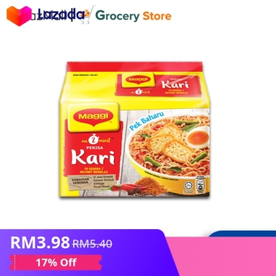 MAGGI 2-MINN Curry 5 Packs 79g Each
