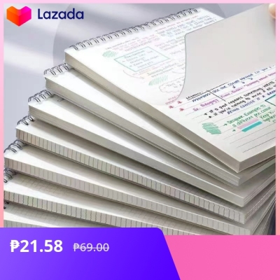 Steno Muji Styled Spiral Notebook Vertical Type A6/A5/B5/A4