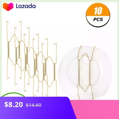 Tanami 10 Pcs Invisible Spring Hanging Disc Hook Decorative Disc Metal ...