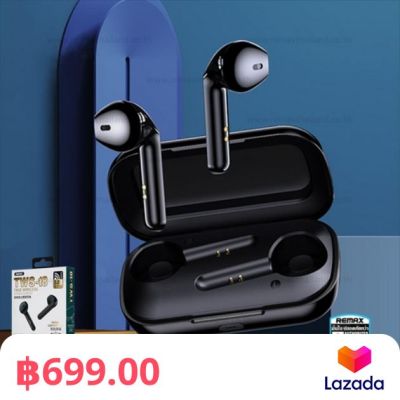 Small Talk BT/TWS-18,Black - หูฟังบลูทูธ Remax รุ่น TWS-18